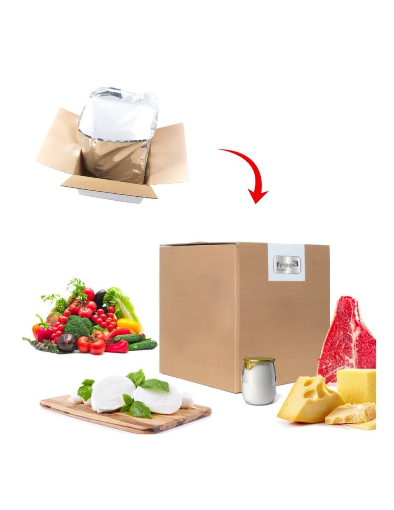 FREE CUBE EVO SMALL CM 39X39+10 AL PZ TERMICA %- Zorzetto web
